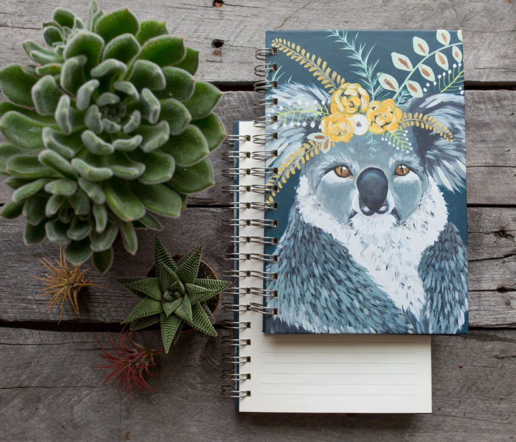 ivy extra large spiral notebook - Spring Whitaker