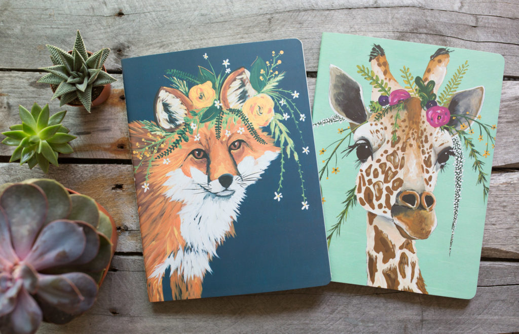 ivy extra large spiral notebook - Spring Whitaker