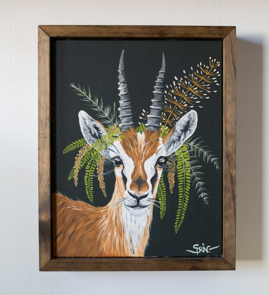 "Janet" Original - Spring Whitaker